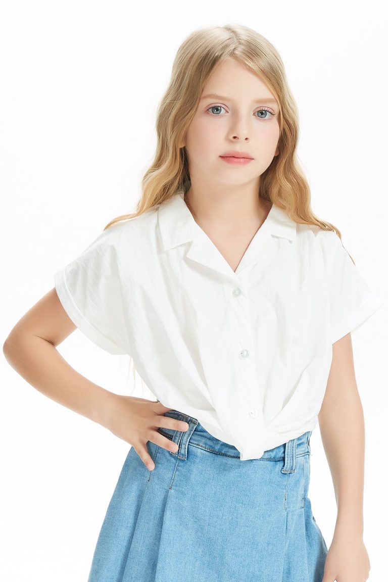 White Top For Girls – RIVERS WORLD